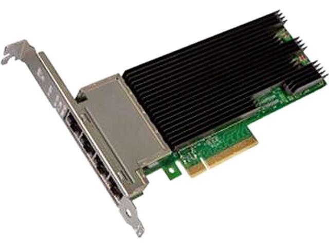 Dell 540-BBVB PCI-Express Intel X710 Quad Port 10 Base-T Server Adapter Ethernet PCIe Network ...