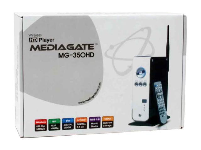 MediaGate AL-MG-350HD Wireless High-Definition MPEG4 Netplayer - Newegg.com