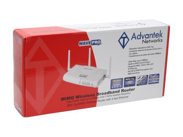 Advantek AWR-MIMO-54RA MIMO Wireless Router - Newegg.com
