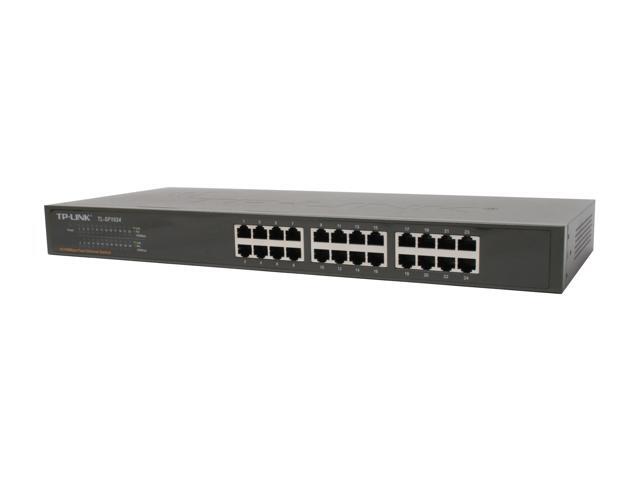 TP-Link TL-SF1024 24-port Unmanaged 10/100M Rackmount Switch - Newegg.ca