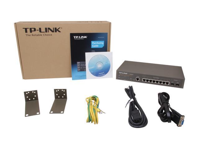 TP-Link JetStream TL-SG3210 8-Port Gigabit L2 Lite Managed Switch ...