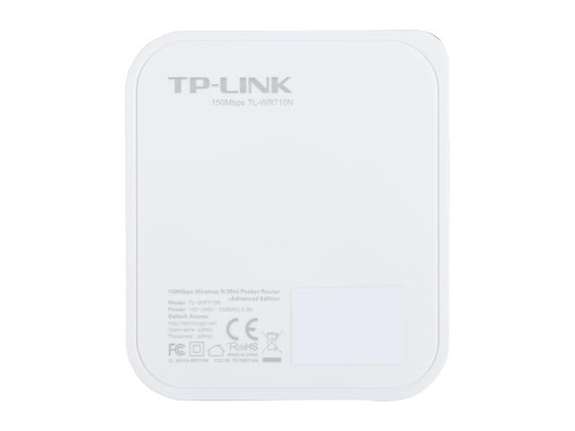 Refurbished: TP-Link TL-WR710N_RE 150Mbps Wireless N Mini Pocket Router ...