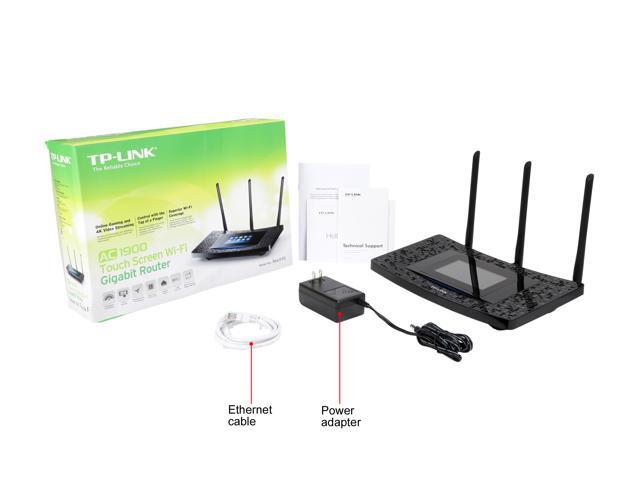 Refurbished: TP-Link AC1900 Wireless Wi-Fi Gigabit Router with Touch ...