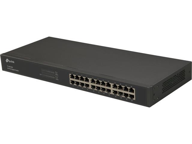 Refurbished: TP-Link TL-SG1024 24-Port Gigabit Rackmount Switch ...
