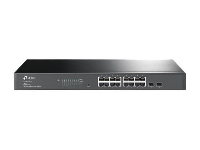 Refurbished: TP-Link TL-SG2216 16-Port Gigabit Smart Switch - Newegg.com