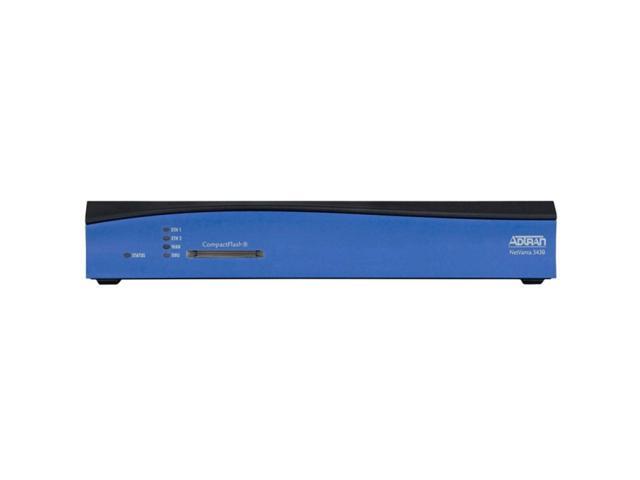Adtran NetVanta 3430 1202820G1 10/100Mbps Modular Access Router ...