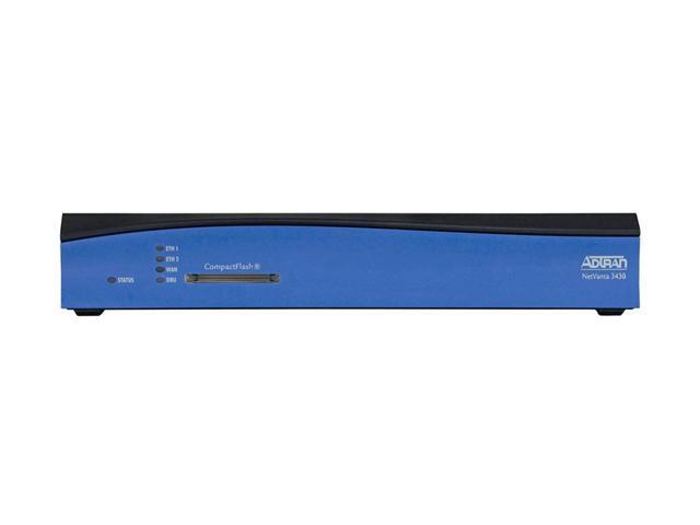 Adtran NetVanta 3430 4200820E2 10/100Mbps Modular Access Router ...