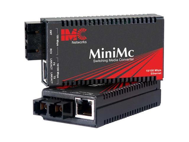 IMC Networks 854-10623 MiniMc Switching Fiber Converters - Newegg.com