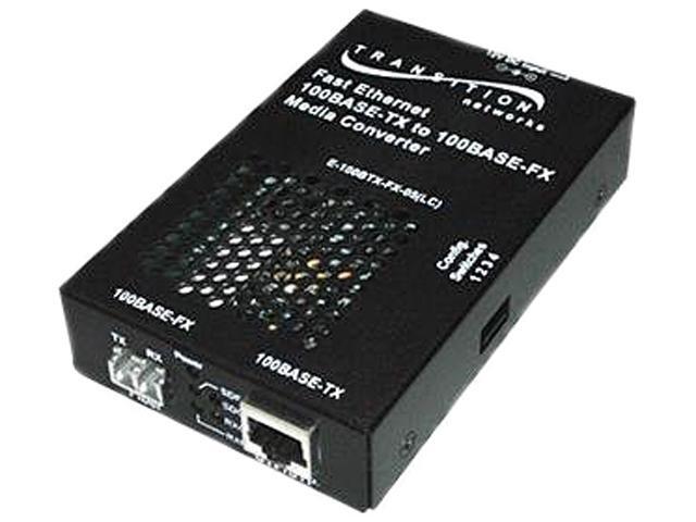 Transition Networks Fast Ethernet Stand-Alone Media Converter - Newegg.com