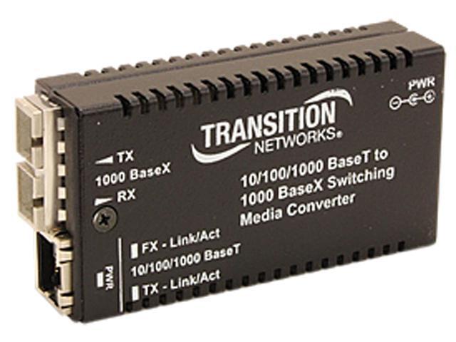 TRANSITION M/GE-T-LX-01 Transceiver - Newegg.com