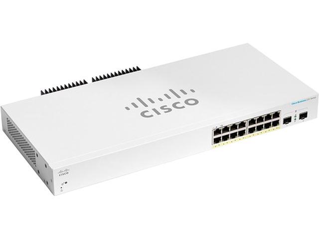 CISCO Business 220 Series CBS220-16P-2G-AU Smart Switch - Newegg.com