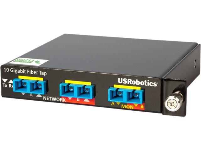 U.S. Robotics USR4516LC 10/1 Gigabit LR/LX Single-Mode Fiber Tap (9 ...