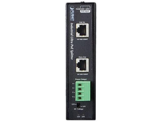 PLANET IPOE-171S Industrial Single-Port 10/100/1000 Mbps Ultra PoE ...
