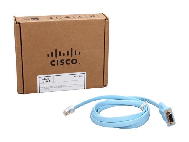 CISCO CAB-CONSOLE-RJ45= Console Cable 6ft with RJ45 and DB9F - Newegg.com