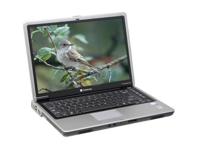 Gateway Laptop Intel Core 2 Duo T5500 1GB Memory 60GB HDD Intel GMA 950 ...