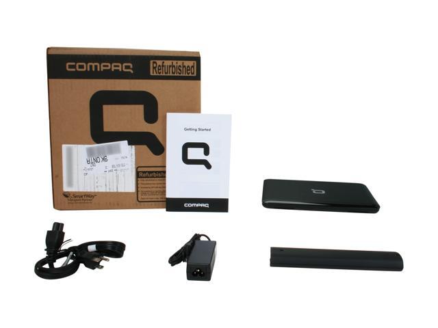 Refurbished: COMPAQ Mini CQ10-450CA Black 10.1" WSVGA Netbook - Newegg.com