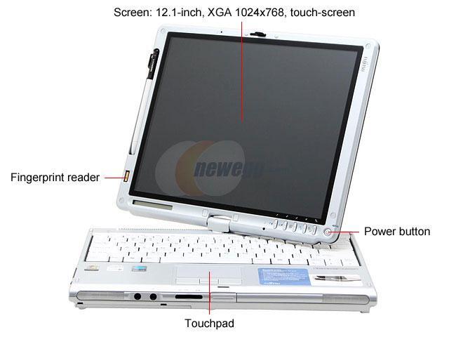 Fujitsu LifeBook T4215(FPCM10951) 12.1" Tablet PC - Newegg.com