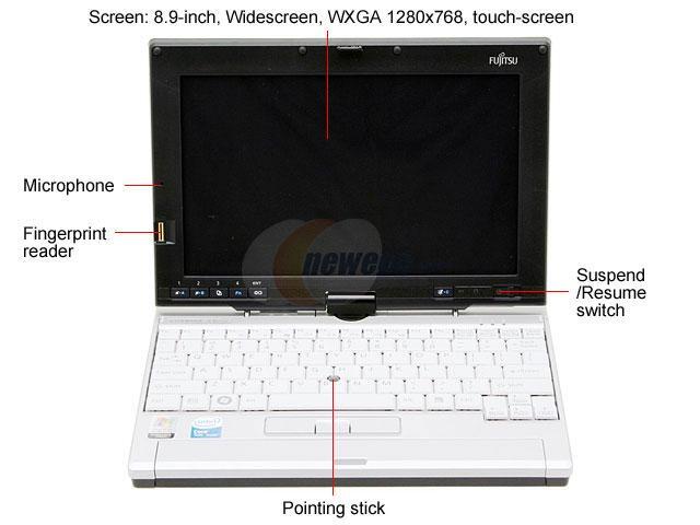 Fujitsu LifeBook P1610 (FPCM21031) 8.9" Tablet PC - Newegg.com