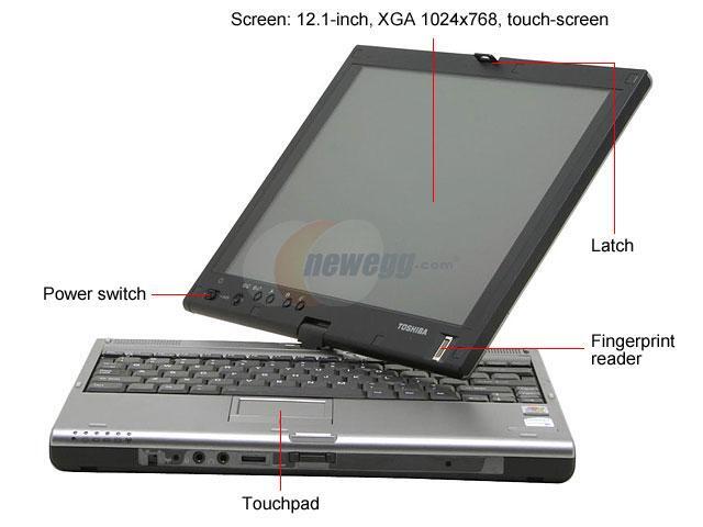 TOSHIBA Portege M400-S4031 12.1" Tablet PC - Newegg.com