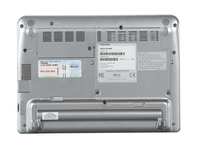 TOSHIBA NB305-N410BN Brown 10.1" WSVGA Netbook - Newegg.com