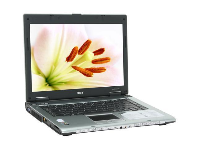Open Box: Acer Laptop TravelMate Intel Core Duo T2250 512MB Memory 80GB ...
