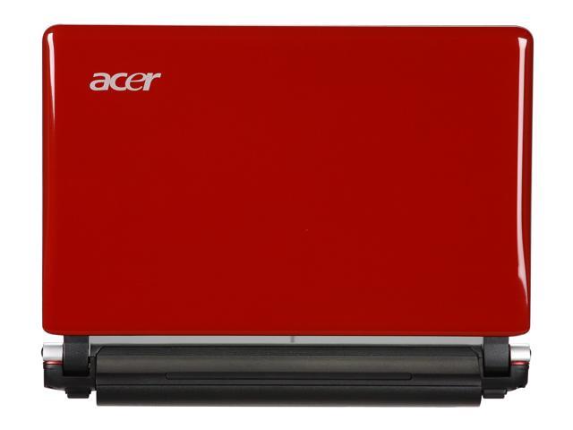 Acer Aspire One AOD250-1383 Ruby Red 10.1" WSVGA Netbook - Newegg.com