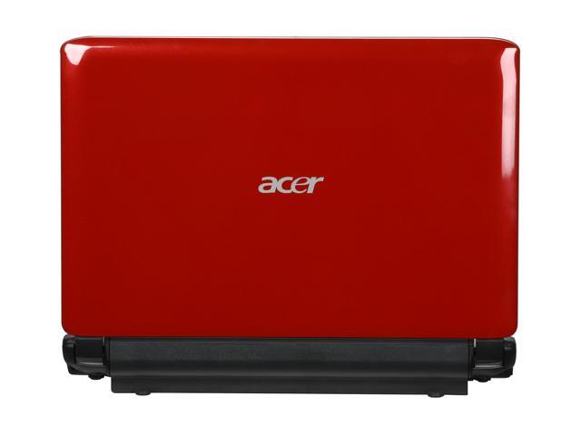 Open Box: Acer Aspire One AO532h-2730 Garnet Red 10.1" WSVGA Netbook ...