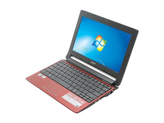 Acer Aspire One AO533-23096 Glossy Red 10.1" WSVGA Netbook - Newegg.com