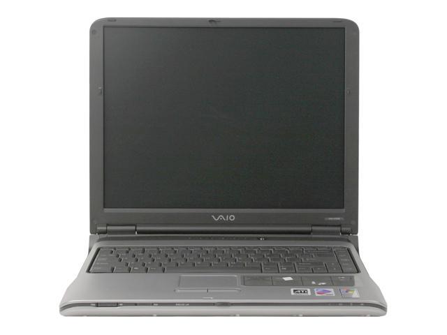 SONY Laptop 1.50GHz 256MB Memory 40GB HDD ATI Mobility Radeon 9200 15.0 ...