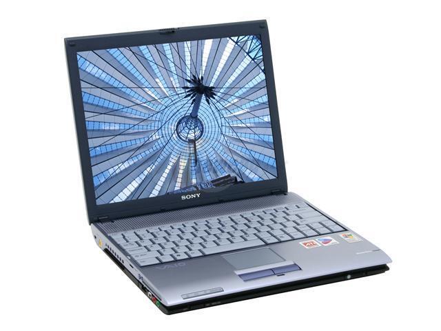 SONY Laptop Intel Pentium M 745 1GB Memory 80GB HDD ATI Mobility Radeon ...