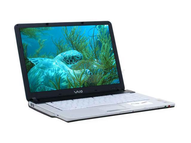 SONY Laptop VAIO FS Series Intel Pentium M 760 1GB Memory 100GB HDD ...
