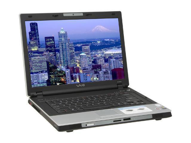 SONY Laptop VAIO BX Series Intel Core 2 Duo T7400 1GB Memory 120GB HDD ...