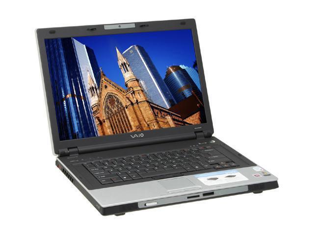 Open Box: SONY Laptop VAIO BX Series Intel Core 2 Duo T7200 1GB Memory ...