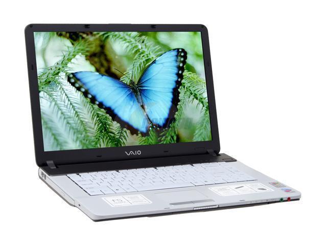 SONY Laptop VAIO FS Series Intel Pentium M 740 512MB Memory 80GB HDD ...