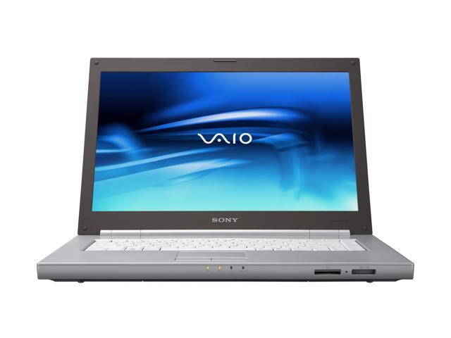 SONY Laptop VAIO N Series Intel Core Duo T2250 1GB Memory 100GB HDD ...