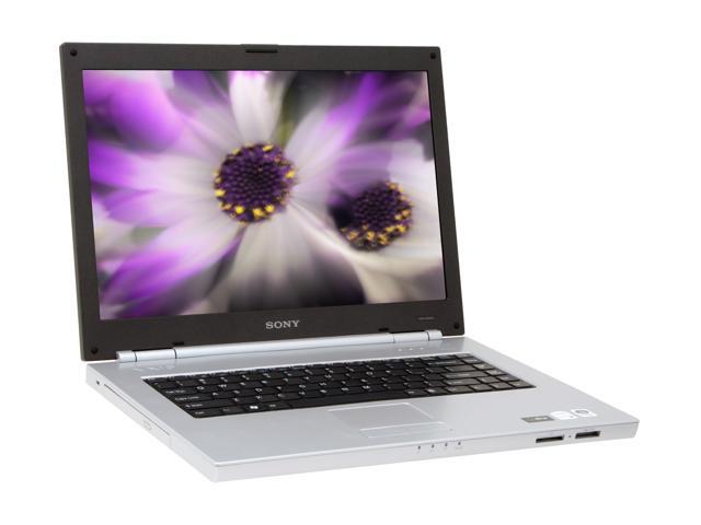 SONY VAIO N Series 15.4" Intel Core Duo T2250 1GB Memory DDR2 533 ...