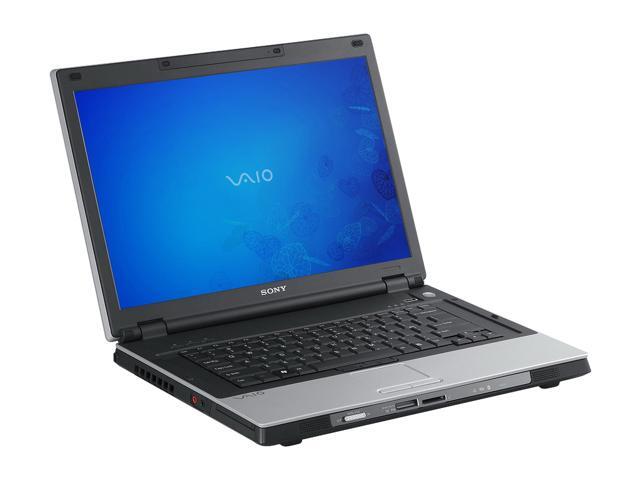 SONY Laptop VAIO BX Series Intel Core 2 Duo T7100 1GB Memory 80GB HDD ...