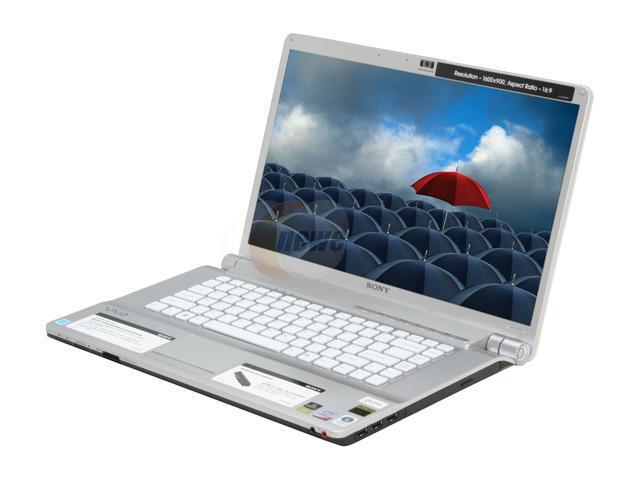 SONY Laptop VAIO FW Series Intel Core 2 Duo P8400 2GB Memory 250GB HDD ...