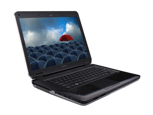 SONY Laptop VAIO CS Series Intel Core 2 Duo T6400 4GB Memory 250GB HDD ...