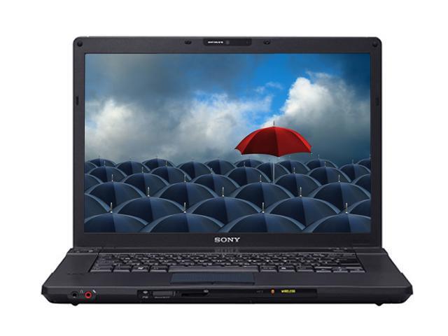 SONY Laptop VAIO BZ Series Intel Core 2 Duo P8600 2GB Memory 160GB HDD ...