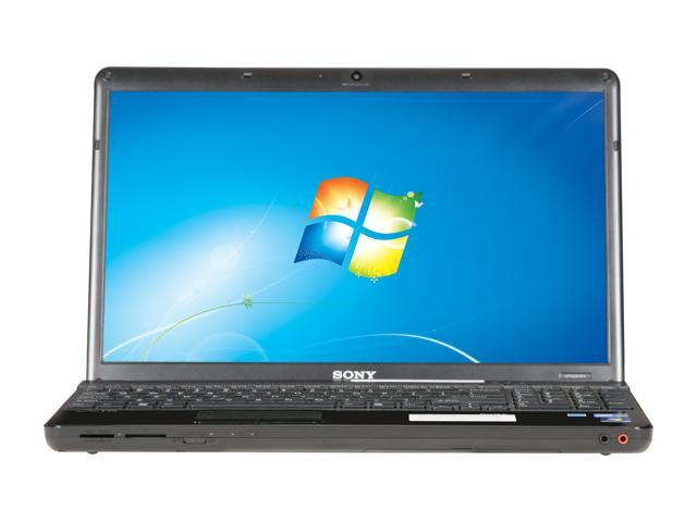 SONY Laptop VAIO E Series Intel Core i3-330M 4GB Memory 320GB HDD Intel ...