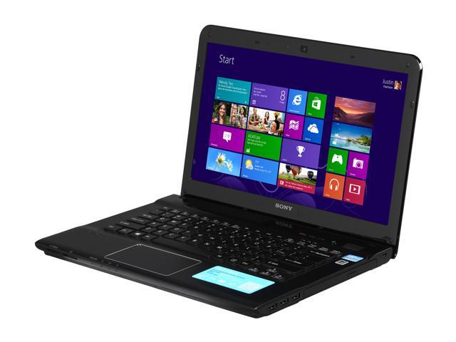 SONY Laptop VAIO E Series Intel Core i3-3110M 4GB DDR3 Memory 500GB HDD ...