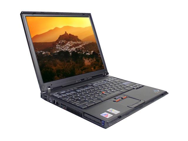 IBM Laptop ThinkPad 1.60GHz 512MB Memory 40GB HDD ATI Mobility Radeon 7500 14.1" Windows XP ...