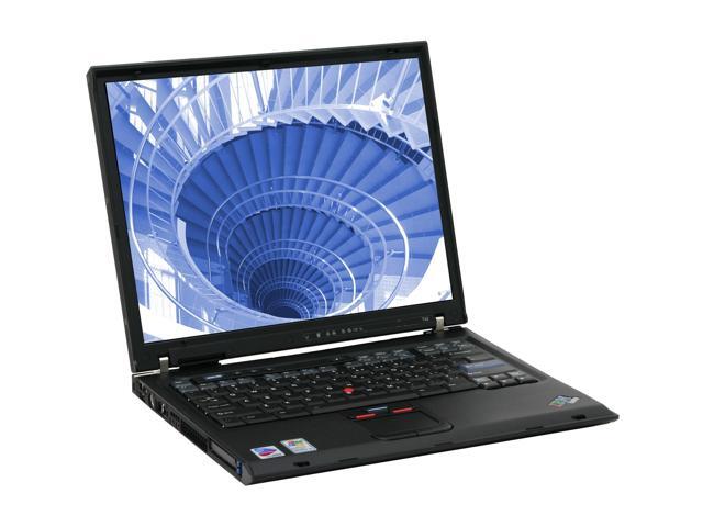 ThinkPad Laptop Intel Pentium M 735 512MB Memory 60GB HDD ATI Mobility ...