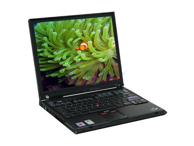 ThinkPad Laptop T Series Intel Pentium M 735 512MB Memory 40GB HDD ATI ...
