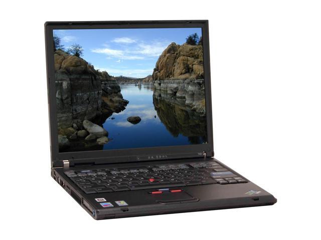 ThinkPad Laptop T43 Intel Pentium M 750 512MB Memory 40GB HDD ATI ...