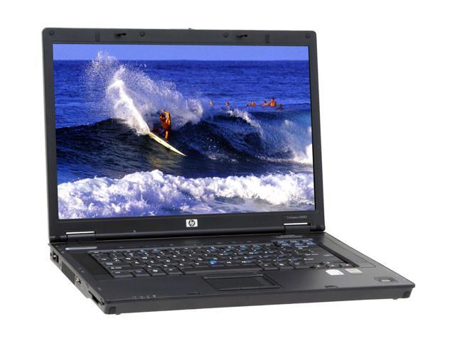 HP Compaq Laptop Intel Core Duo T2500 1GB Memory 80GB HDD ATI Mobility ...