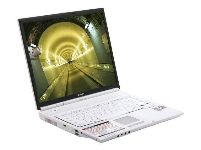 SHARP Laptop Actius 2700+ 512MB Memory 60GB HDD S3 UniChrome 15.0 ...