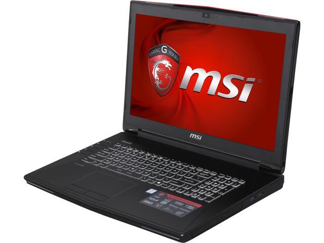 Refurbished: MSI GT Series - 17.3" GeForce GTX 1060 - Intel Core i7 ...