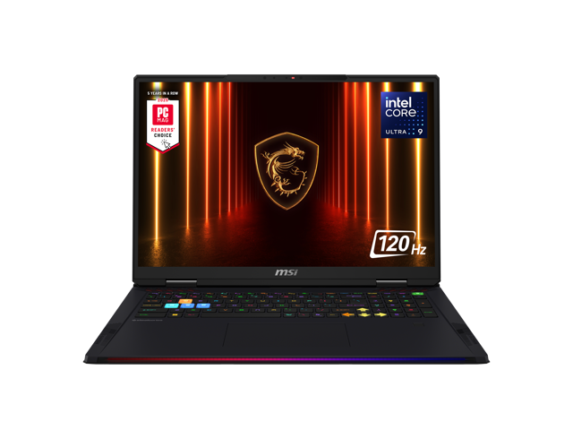 MSI - 18" GeForce RTX 5080 Laptop GPU - Intel Core Ultra 9 285HX - 64GB ...